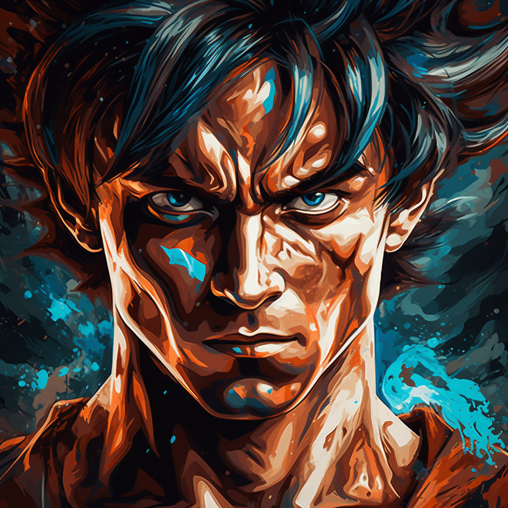 Unleashing the Saiyan: A Goku Art Collection – The Artful Oracle
